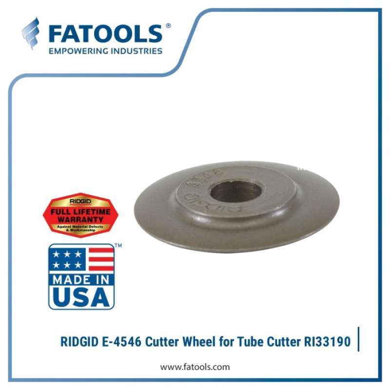 Promo Ridgid 33190 E-4546 Cutter Wheel for Tube Cutter 150/152/153 ...