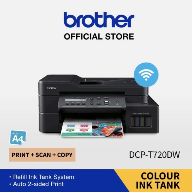 Jual Printer Brother DCP T720DW - Ink Tank Duplex WiFi Brother T720 DW ...