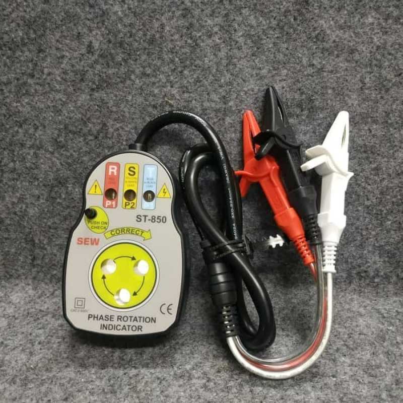 Promo Phase Rotation Indicator With Open Phase Checker Sew St-850 ...