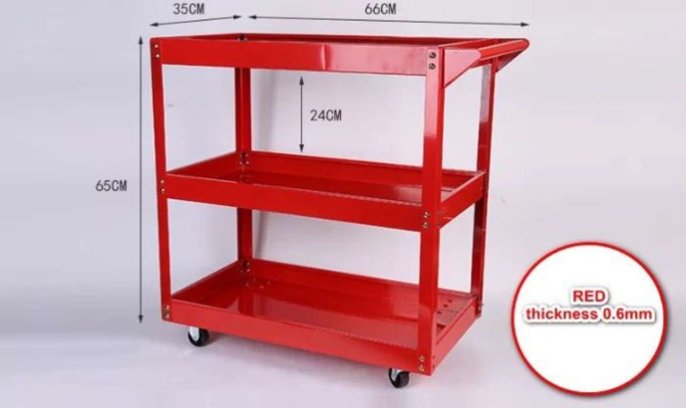 Jual Trolley Trolly Troli Bengkel Lemari Rak Kerja Perkakas Tools Di ...