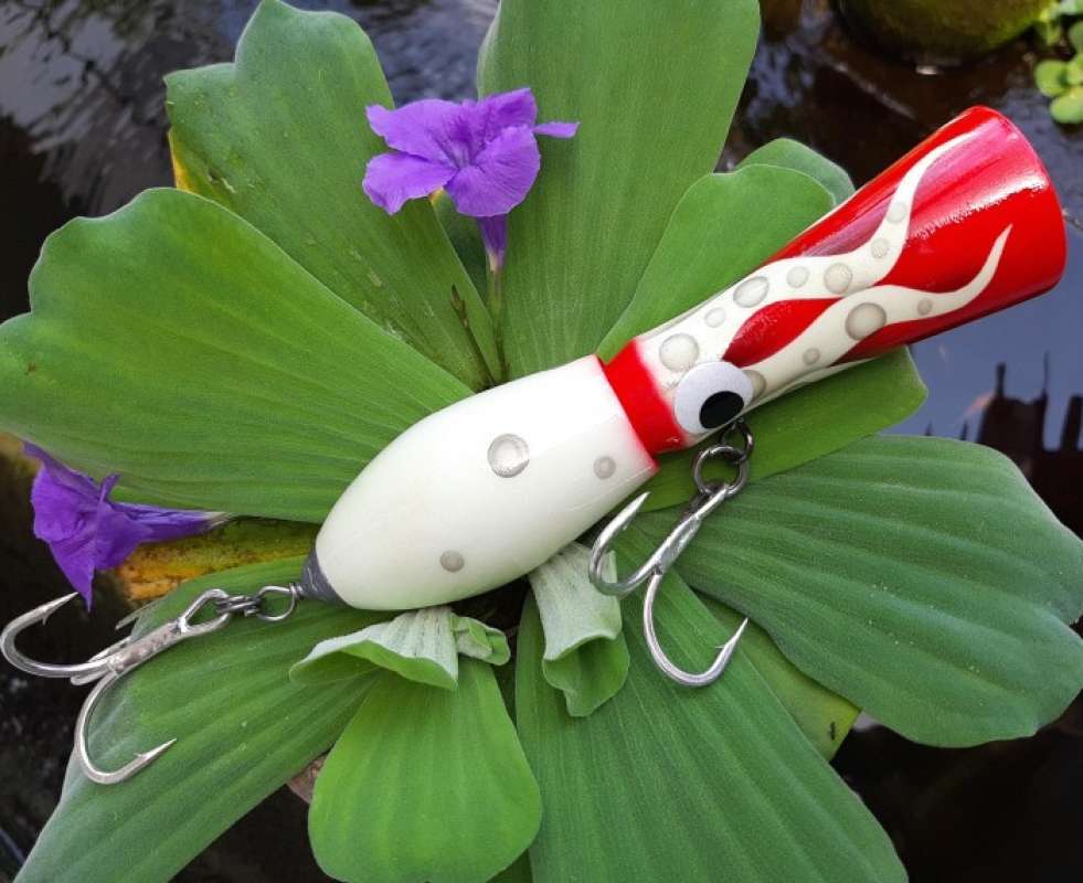 Promo Popper Gid Set Calamary | Gurita Popper 90 Gram Lengkap Kail ...