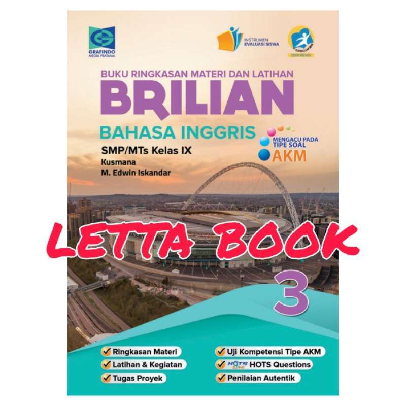 Jual Soal Akm Bahasa Inggris Smp Kelas 8 Original Murah - Harga Diskon Mei 2024 | Blibli.com