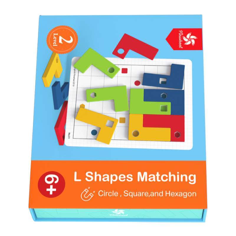 Promo L shapes matching-level 2:Circle, square and hexagon Diskon 23% ...