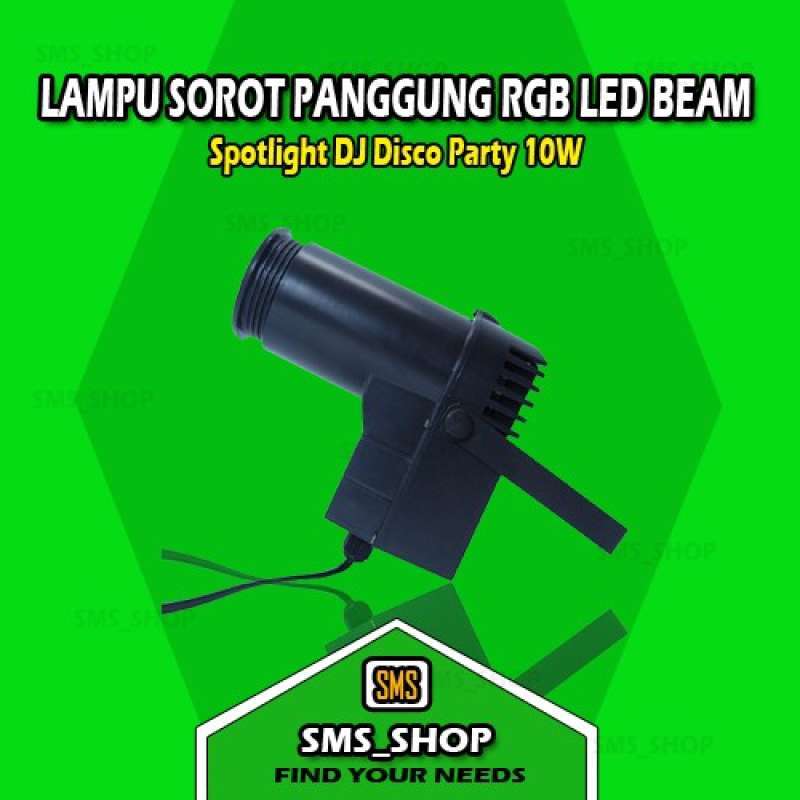 Promo LAMPU SOROT PANGGUNG LED RGB BEAM PINSPOT SPOTLIGHT DJ DISCO ...