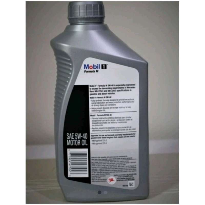 Jual Oli Mobil 1 Nascar Formula M 5w-40 1l Di Seller Alfeus1994 - Alfeus - Kota Jakarta Barat ...