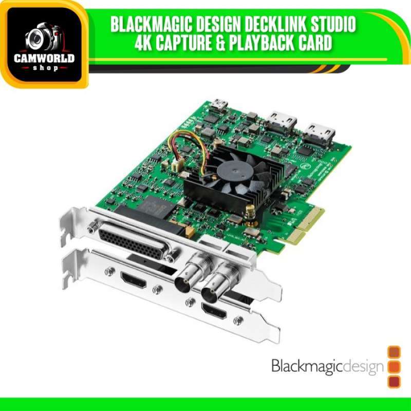 Jual Blackmagic Design Decklink Studio 4K Capture & Playback Card di ...