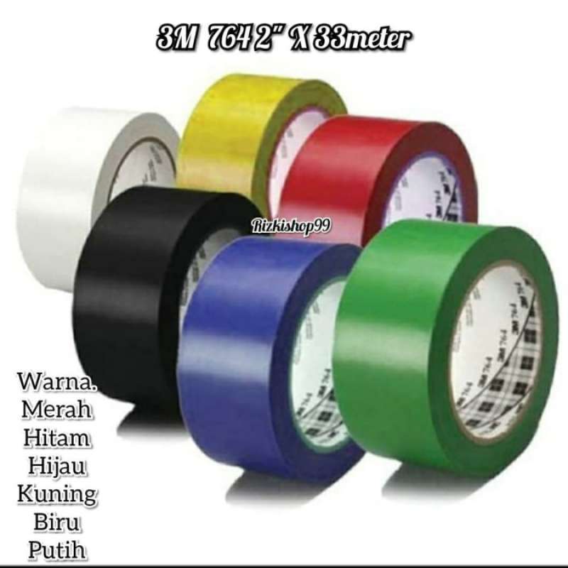 Jual Lakban Lantai 3m 764 Floor Marking Tape 2 X 33meter Di Seller Galelleaa Shop - Wanasari ...