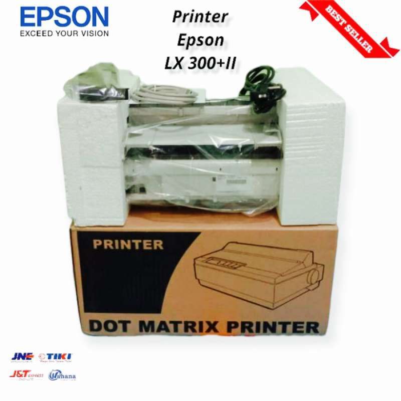 Promo New Printer Epson Lx 300+ii Dot Matrix Printer Gransi 12 Bulan ...