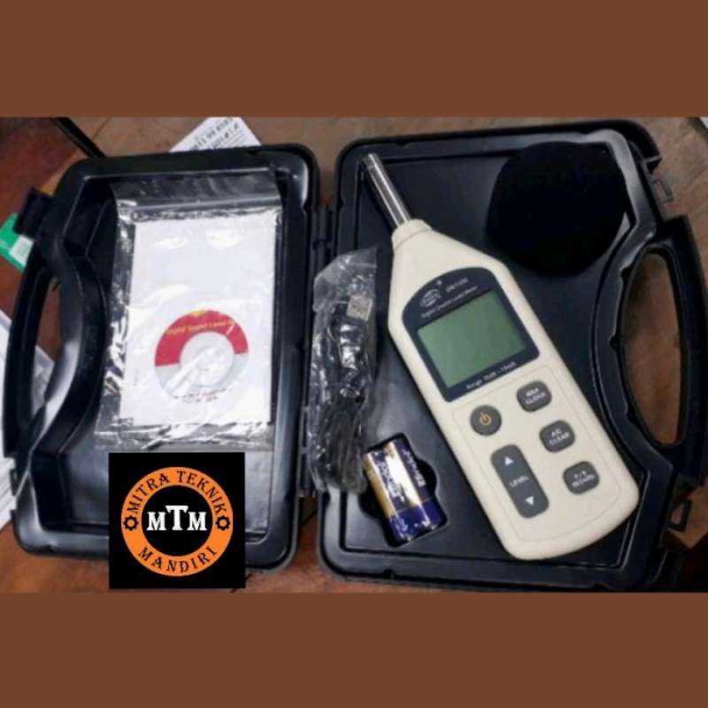 Promo ALAT UKUR SUARA DIGITAL SOUND LEVEL METER DATA LOGGER BENETECH ...