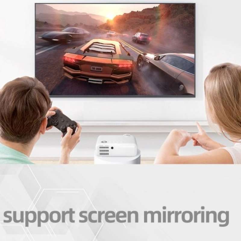 Jual Ezzrale Ez320 Mini Led Projector (150 Ansi) Di Seller Broman ...