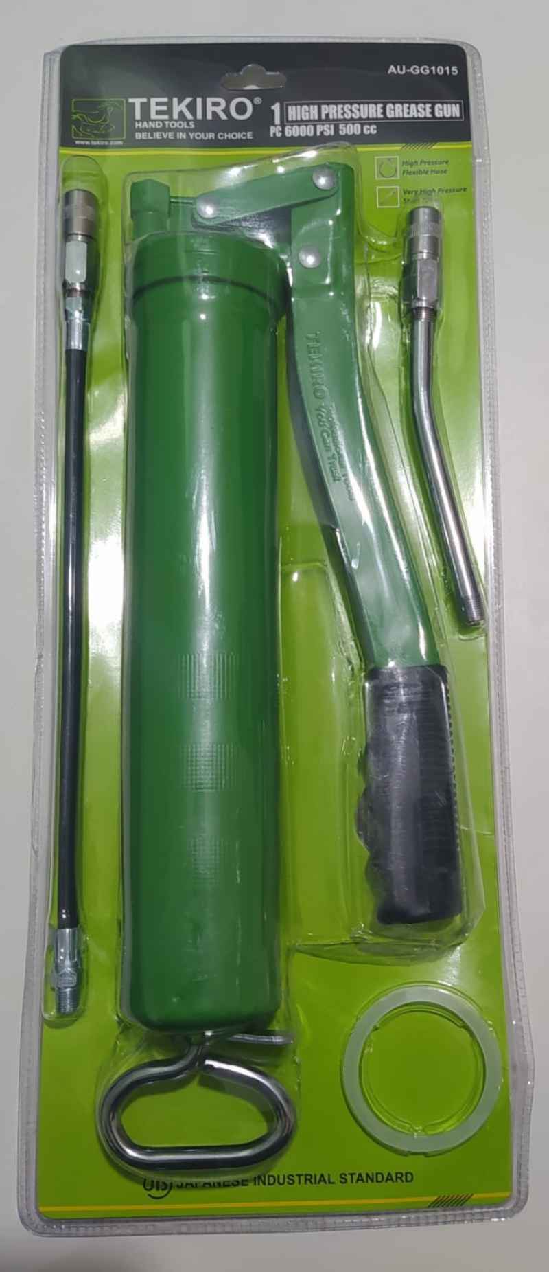 Jual TEKIRO High Pressure Grease Gun / Pompa Gemuk 500cc AU-GG1015 di ...