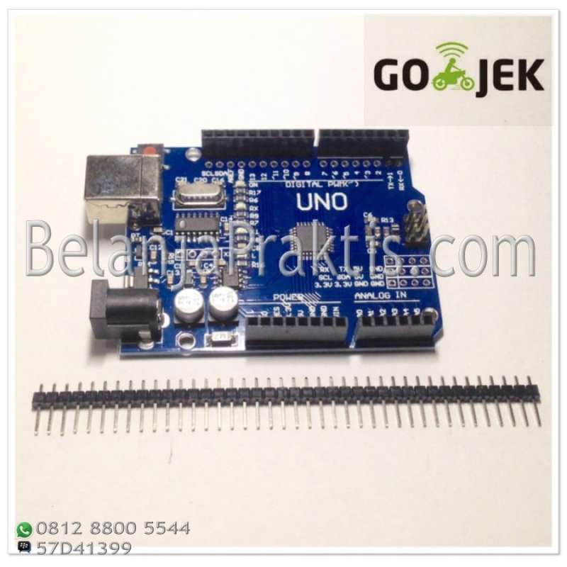 Promo Arduino UNO R3 SMD with Header Diskon 23% di Seller Gigaba Store ...