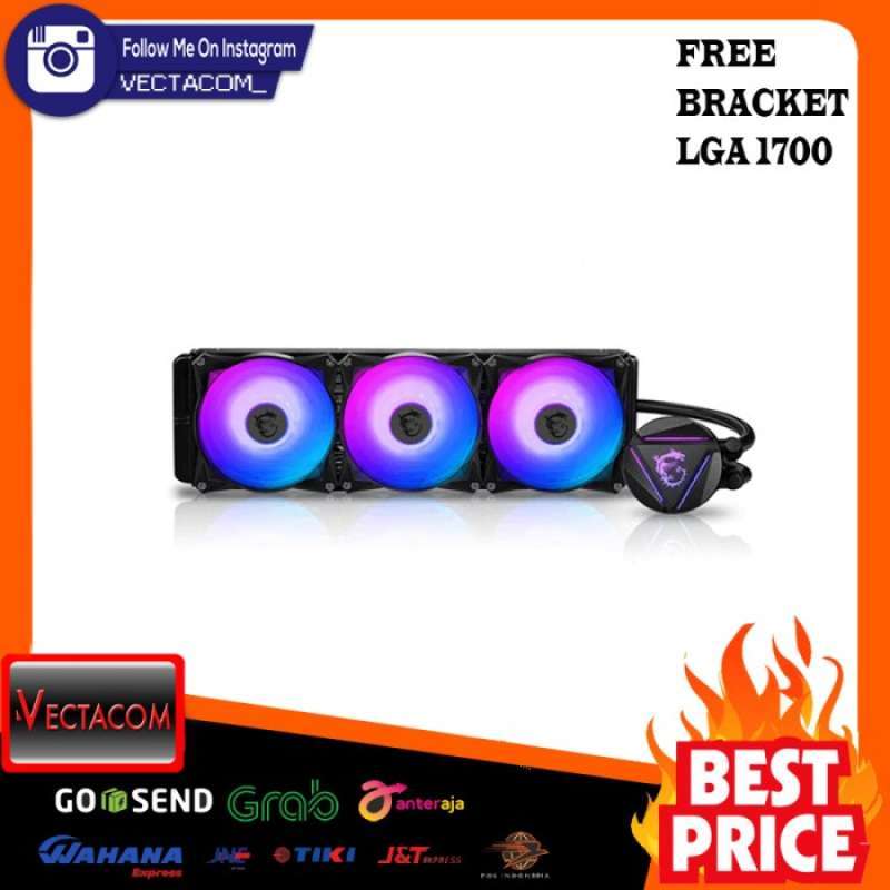 Promo CPU COOLER MSI MAG CoreLiquid 360R - 360 mm - Fan Processor Intel ...