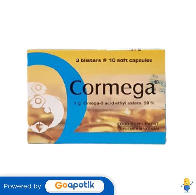 Jual Cormega Box 30 Kapsul Di Seller Apotek Dukuh Setro - Gading ...