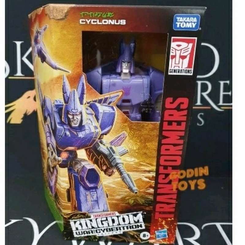 Promo Transformers Cyclonus Kingdom War Cybertron WFC Hasbro Diskon 29% ...