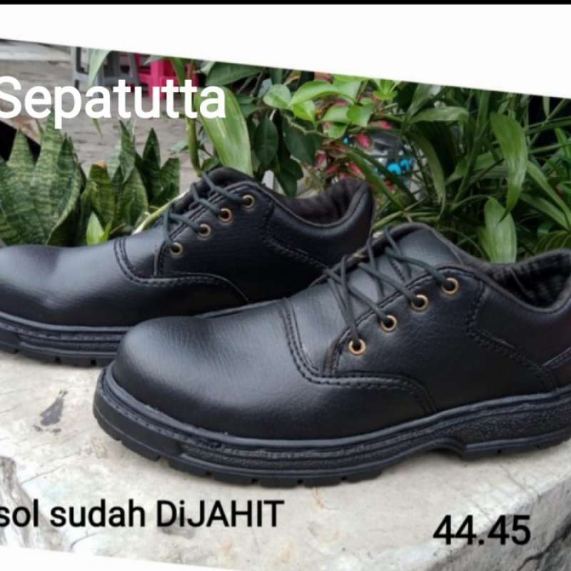 Promo sepatu kerja ukuran besar sepatu safety boots big size sepatu ...