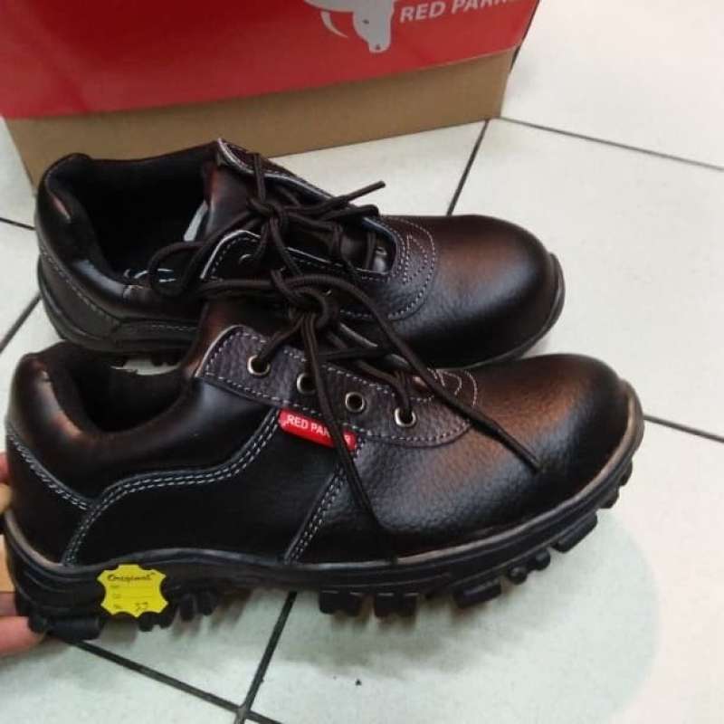 Promo Sepatu Safety Murah Red Parker Tali Diskon 23% Di Seller Jitsian ...