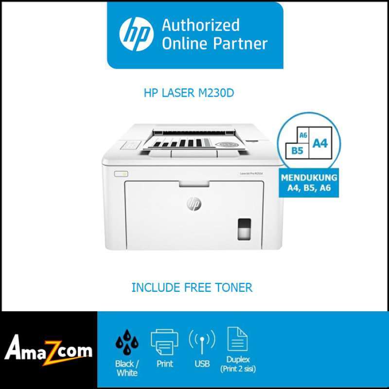 Promo HP LaserJet Pro M203d Printer / Mono / Print Garansi Resmi Diskon ...