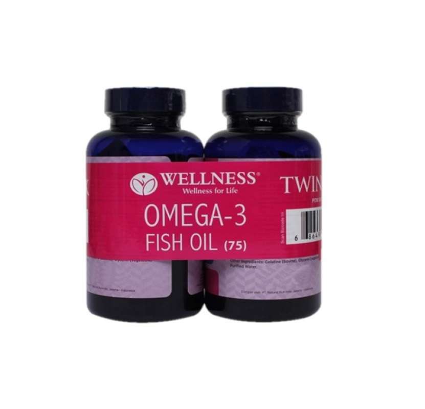 Jual Wellness Omega 3 1000mg 75 Softgels Di Seller Zebaa Shop ...