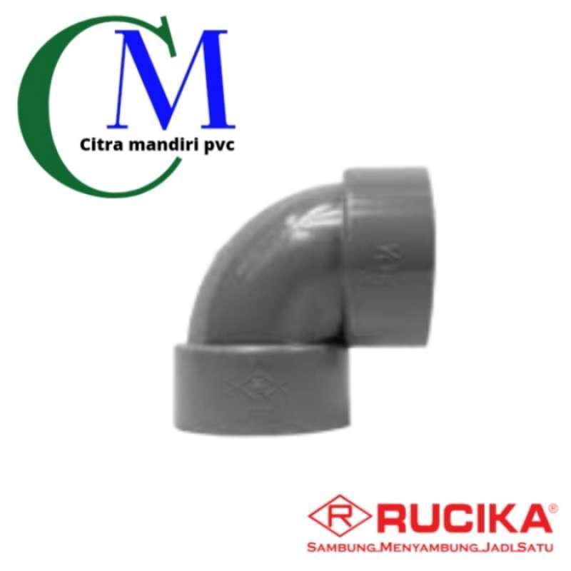 Promo Fitting Pvc Rucika Knie D - Dl - 8 - Elbow Diskon 33% Di Seller ...