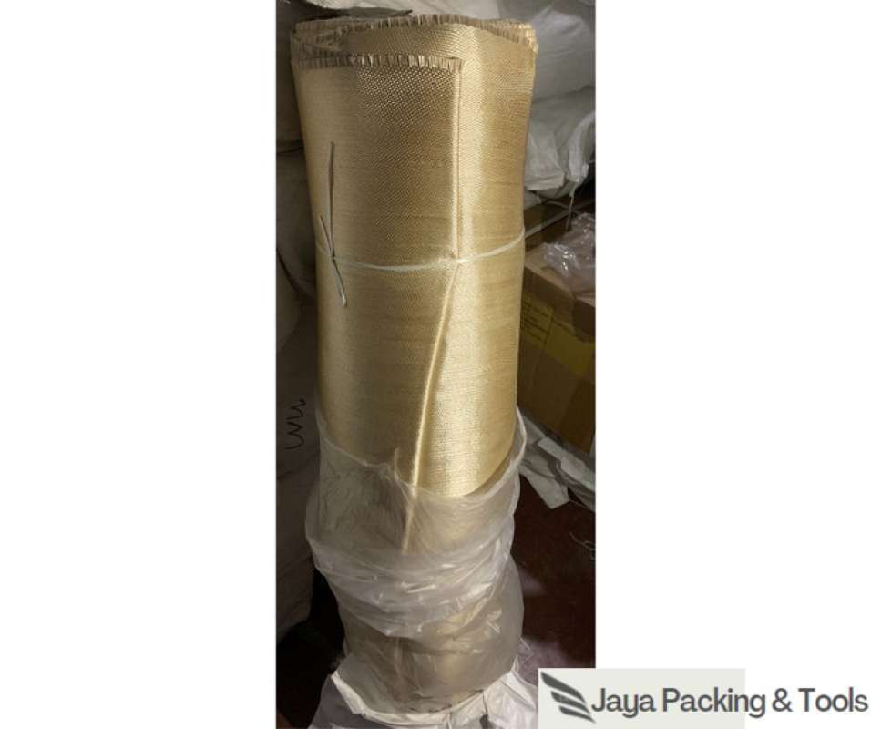Jual Ht-800 Fiber Glass Cloth / Tahan Panas (1 Roll) (1mm X 1m X 50m ...