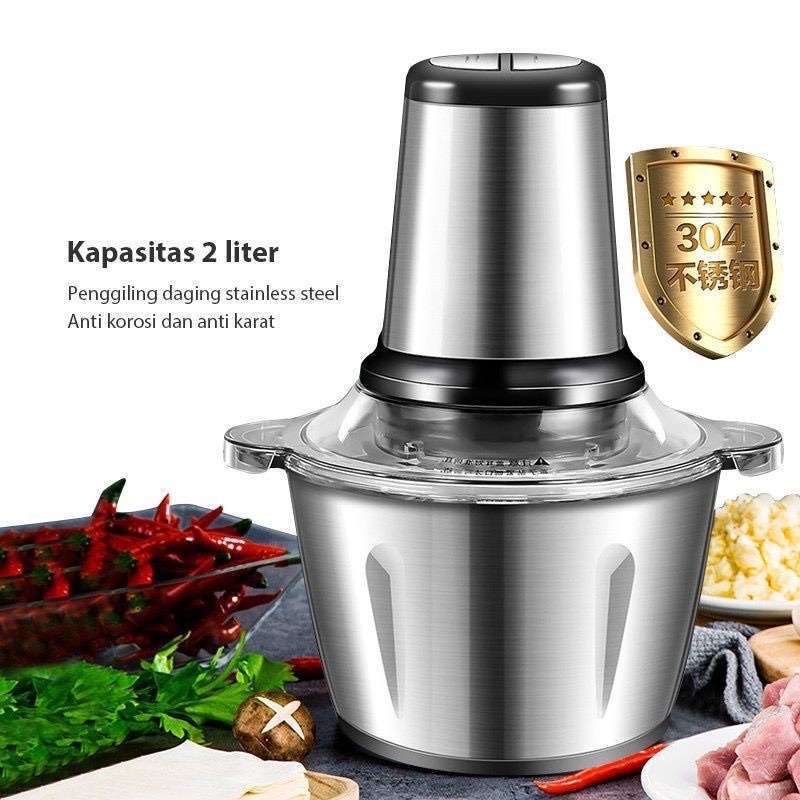 Jual Blender Chopper Daging Stainless / Meat Grinder 2l Di Seller ...