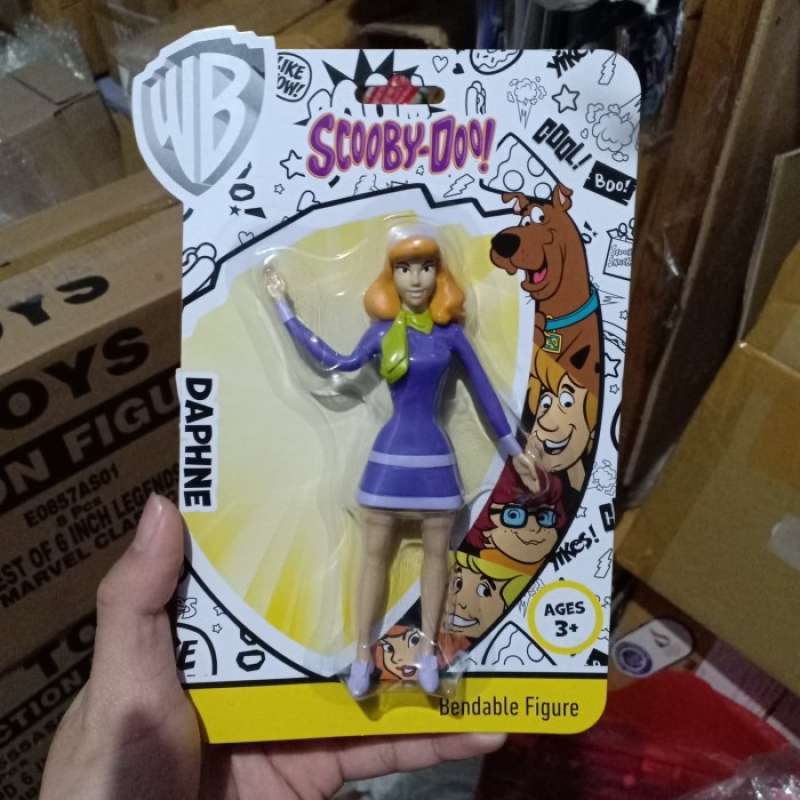 Promo Scooby Doo Bendable Daphne figure Scooby-doo scoobydoo Daphen Nj ...