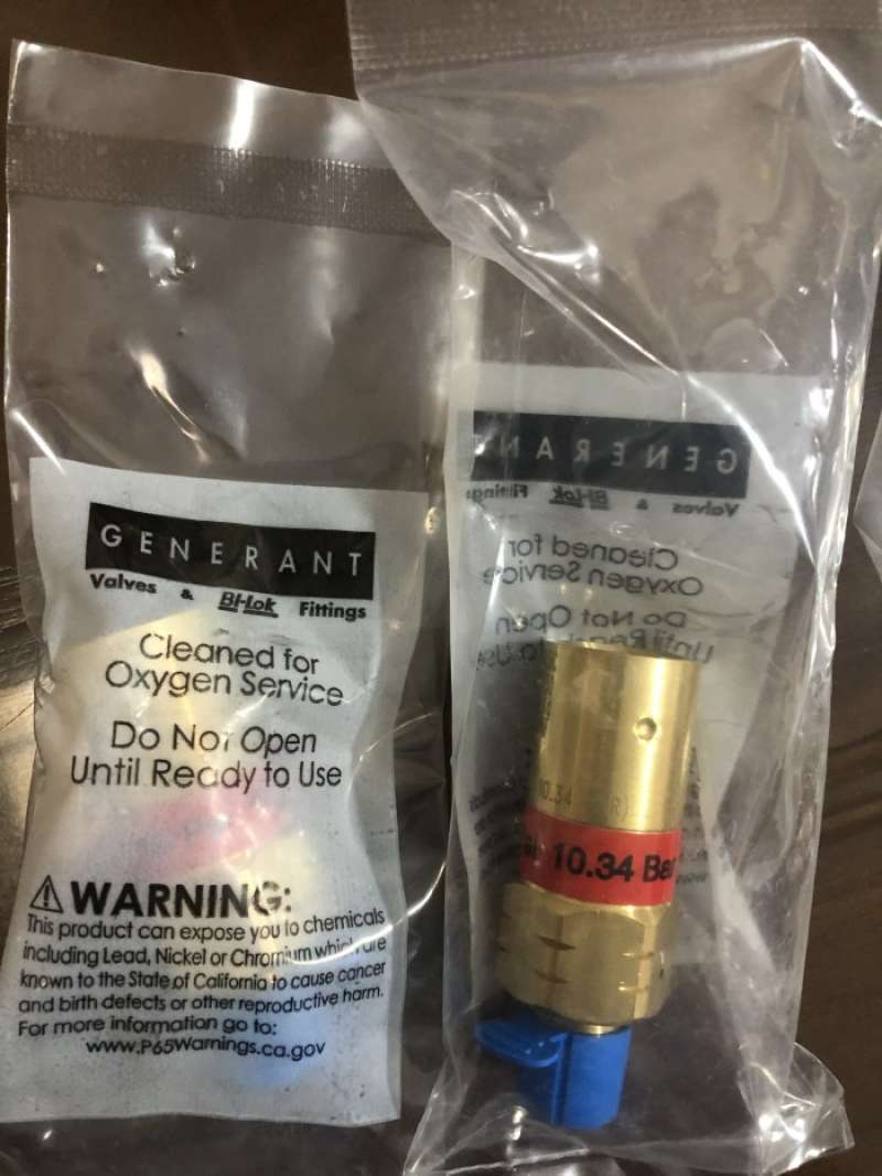 Promo cryogenic relief valve / safety valve 150psi 1/4 npt Generant ...