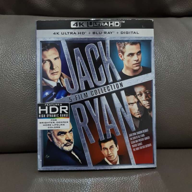 Promo Jack Ryan 5 - Film Collection 4K Uhd + Bluray + Digital Diskon 23 ...