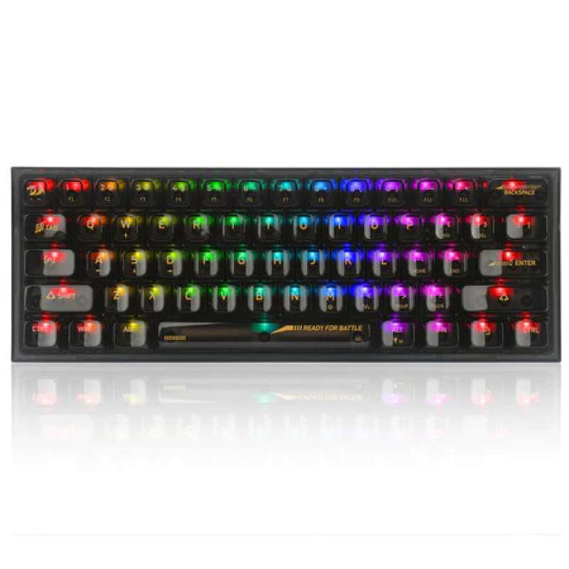 Jual Redragon Mechanical Gaming Keyboard Transparent Rgb Fizz - K617ct ...