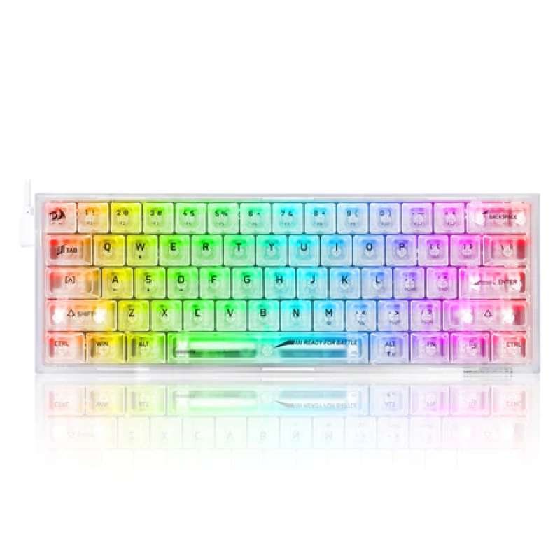 Jual Redragon Mechanical Gaming Keyboard Transparent Rgb Fizz - K617ct ...