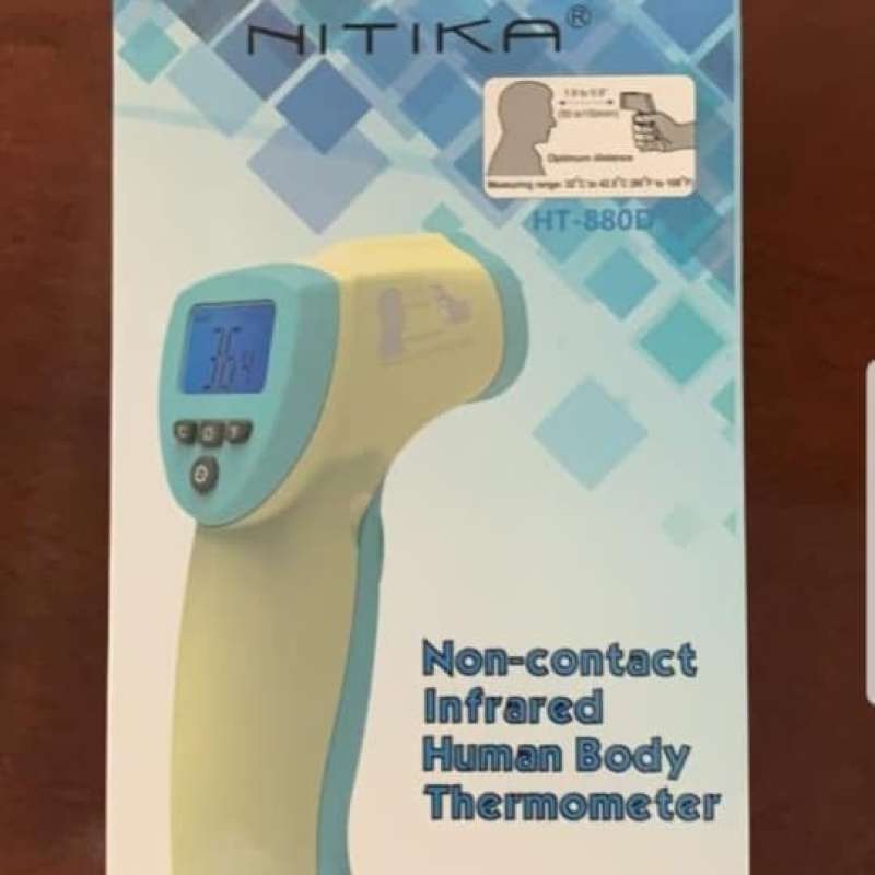 Promo THERMOMETER INPRARED ALAT UKUR SUHU PANAS TUBUH MIRIP MERK LOTUS ...