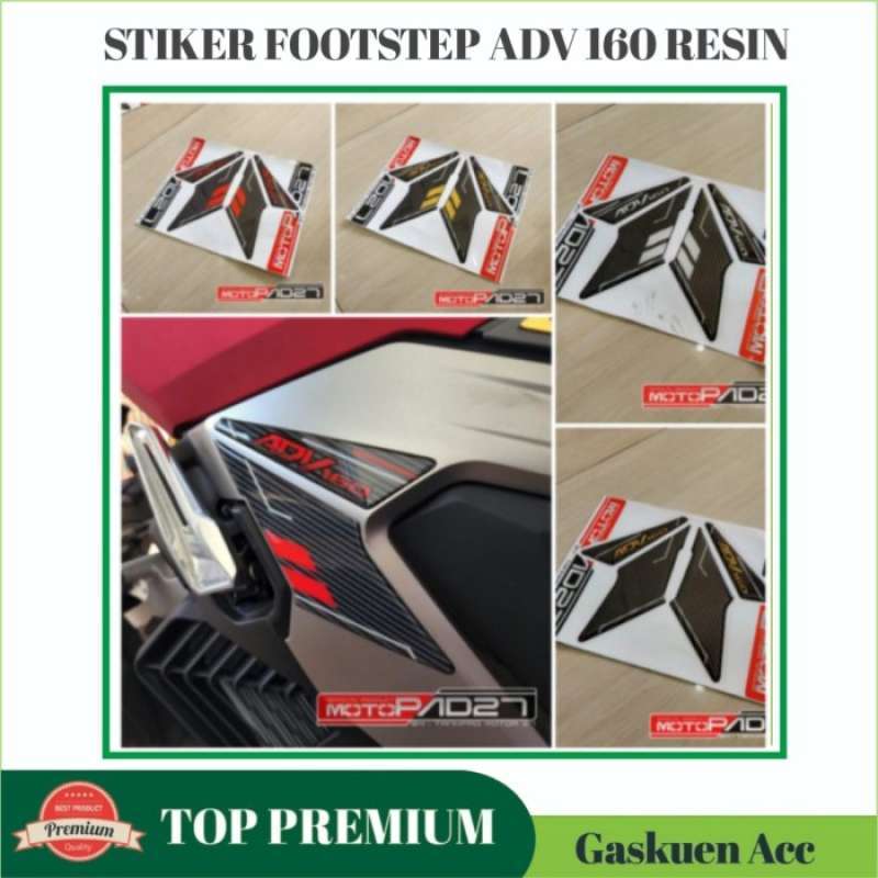 Promo Stiker Sticker Cover Footstep Pijakan Kaki Honda ADV 160 2022 ...