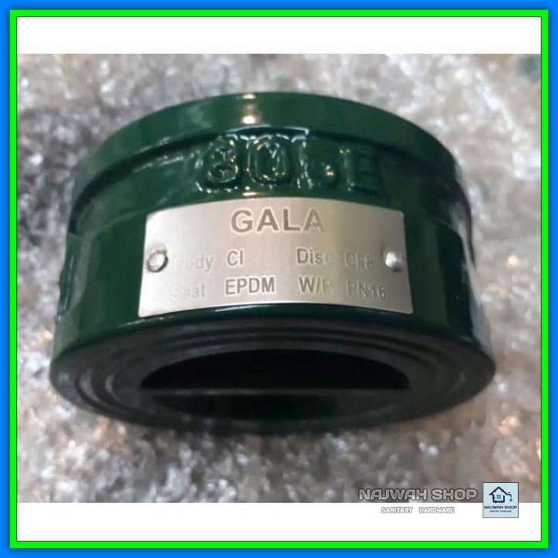 Promo Wafer Check Valve Split Disc 4 Inch Gala Body Cast Iron Disc Ss ...