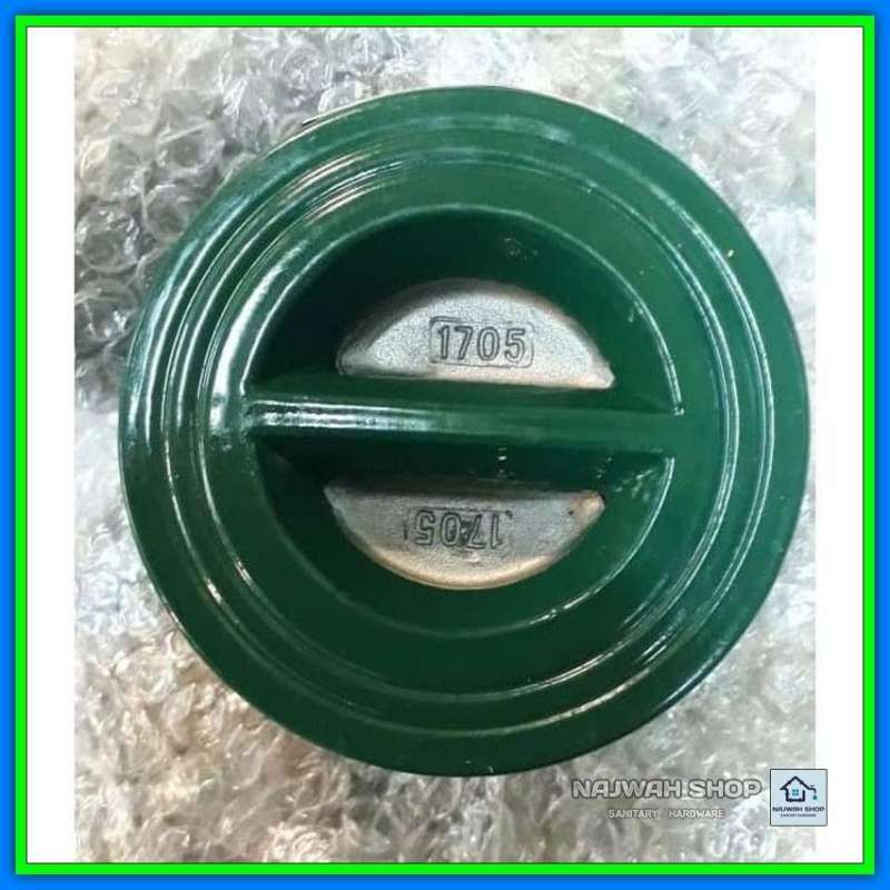Promo Wafer Check Valve Split Disc 4 Inch Gala Body Cast Iron Disc Ss ...