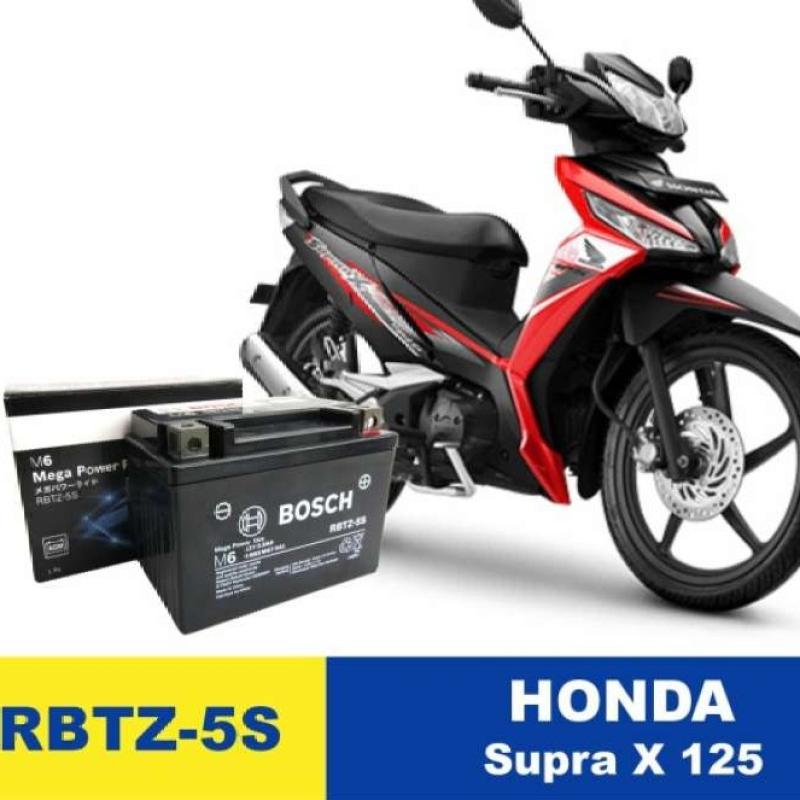 Promo Accu Aki Motor Honda Supra X 125 Original Bosch Diskon 17% di ...