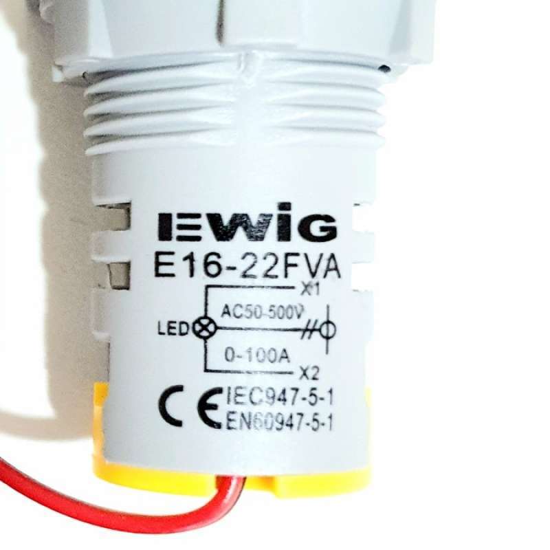 Jual Pilot Lamp Led Ewig Volt+ampere Meter Indikator 22mm Di Seller ... Jual Pilot Lamp Led Ewig Volt+ampere Meter Indikator 22mm Di Seller ...