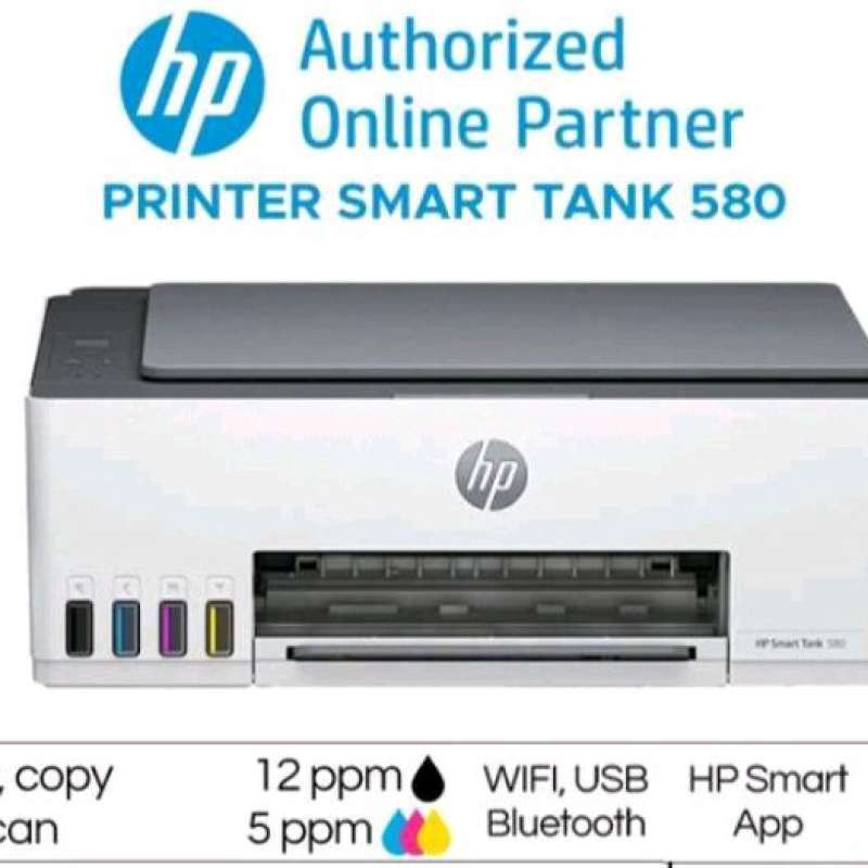Printer Hp Smart Tank 580 🔥 - Terlengkap & Harga Terbaru Mei 2026