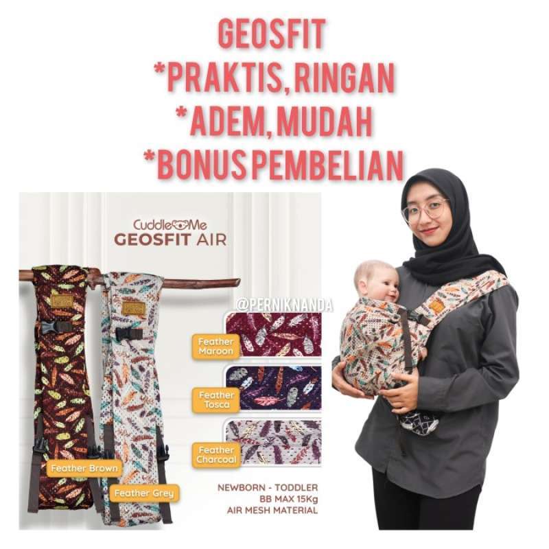 Jual Geos Instan Gendongan Cuddleme Geosfit Air Readystock Di Seller ...