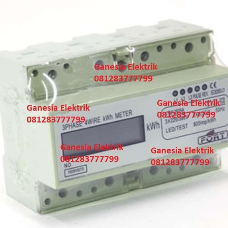 Promo KWH METER 3 PHASE DIGITAL / KWH METER 3PHASE DIGITAL FORT `XTM1250SA Diskon 50% di Seller ...