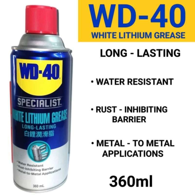 Jual Wd 40 3-in-one White Lithium Grease /cairan Ajaib Gemuk Putih ...