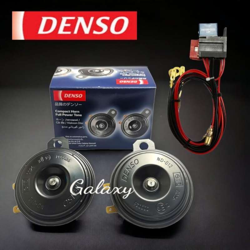 Promo Klakson Dobel Disk - Denso Original 12v Diskon 2% Di Seller ...