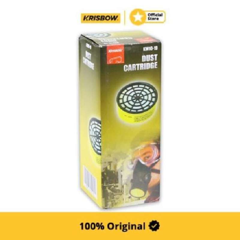 Jual Krisbow Cartridge Filter Debu Dan Asap Masker Respirator di Seller ...