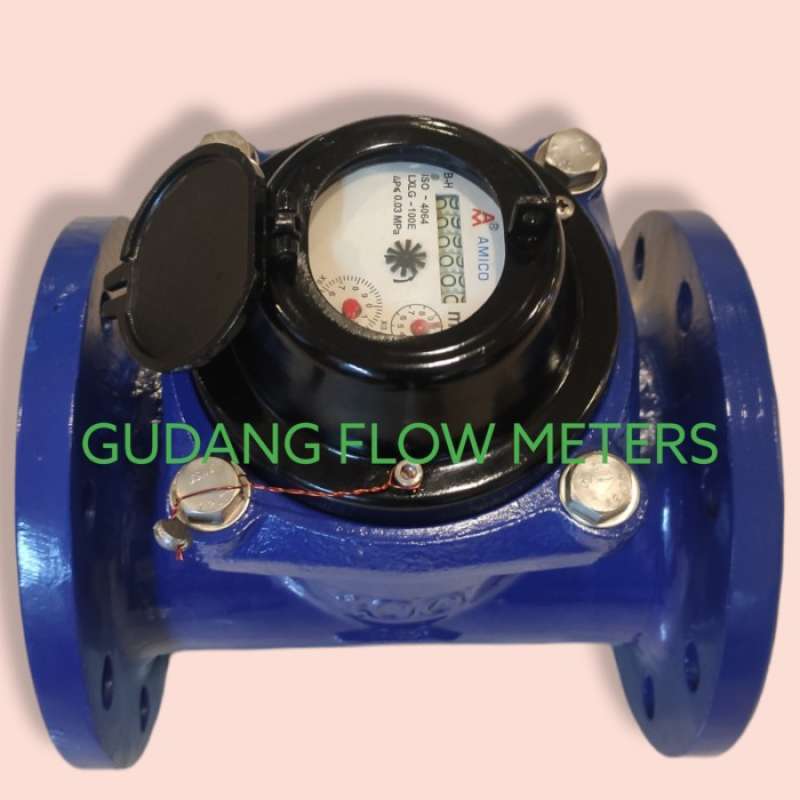 Jual Jual Water Meter Amico 4 Inch | Flow Meter Amico 4 Dn100mm Air ...