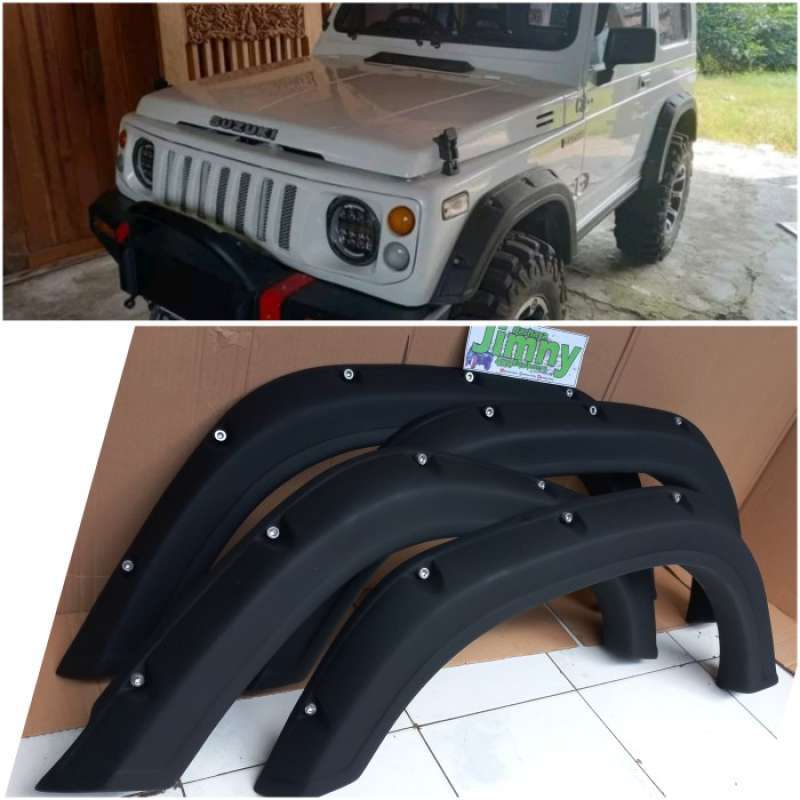 Jual PENDER KATANA OVER FENDER JIMNY MODEL KOTAK NEW BAHAN FIBER di ...