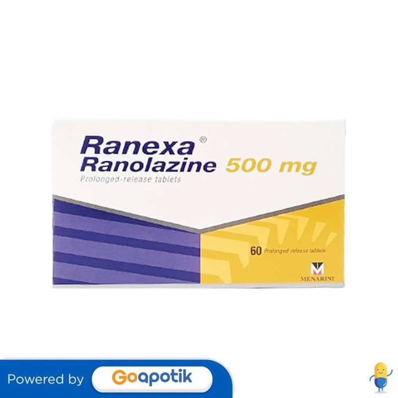 Jual Ranexa 500 Mg Box 60 Tablet Di Seller Apotek Mataram Segar ...