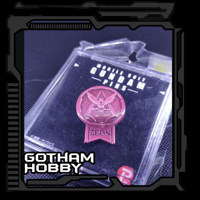 Promo Mobile Suit Gundam Pin, Char Aznable Zeon, Original Gundam Cafe ...