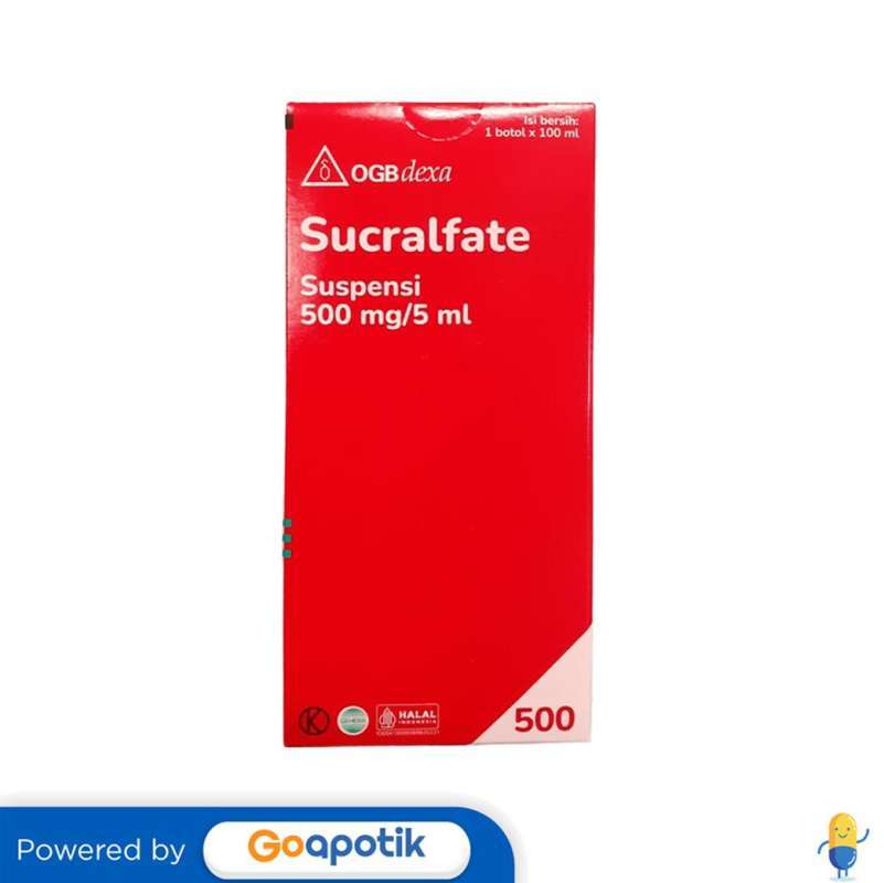 Jual Sucralfate Ogb Dexa 500 Mg/5 Ml Suspensi 100 Ml Di Seller Apotek ...