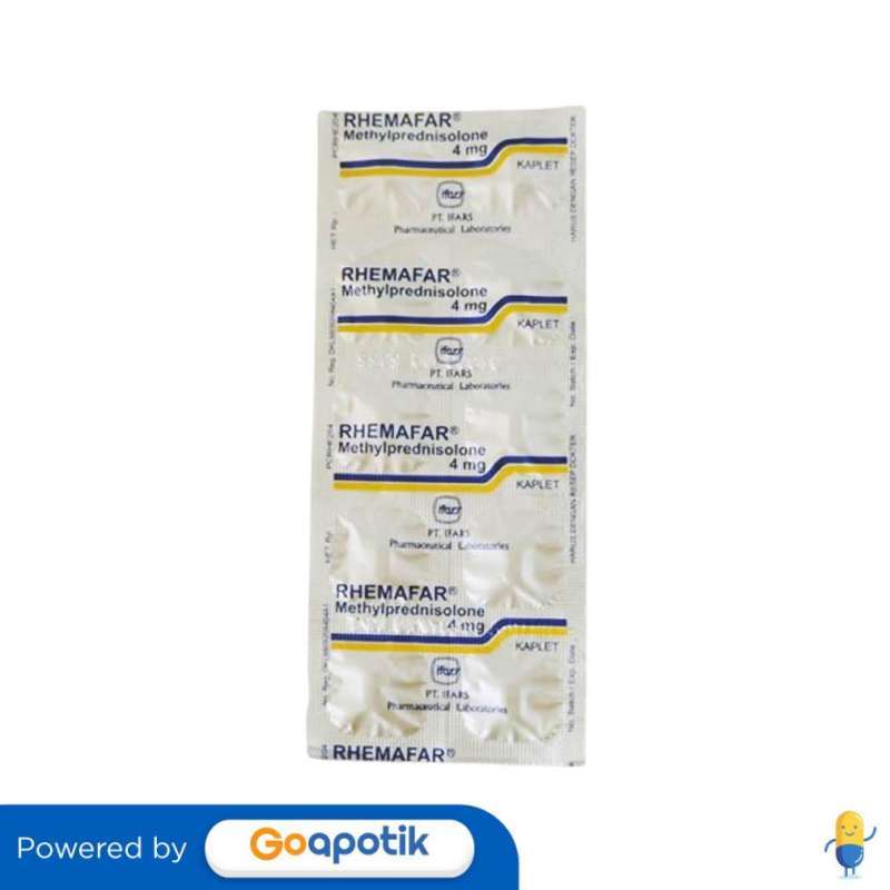 Jual Rhemafar 4 Mg Strip 10 Kaplet Di Seller Apotek Al - Ikhlas - Pulo ...