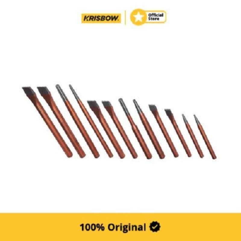 Promo Krisbow Punch & Chisel Set Alat Pahat 12 Pcs Diskon 15% Di Seller ...